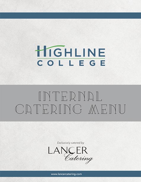 Catering Services | Highline College Internal Catering Menu
